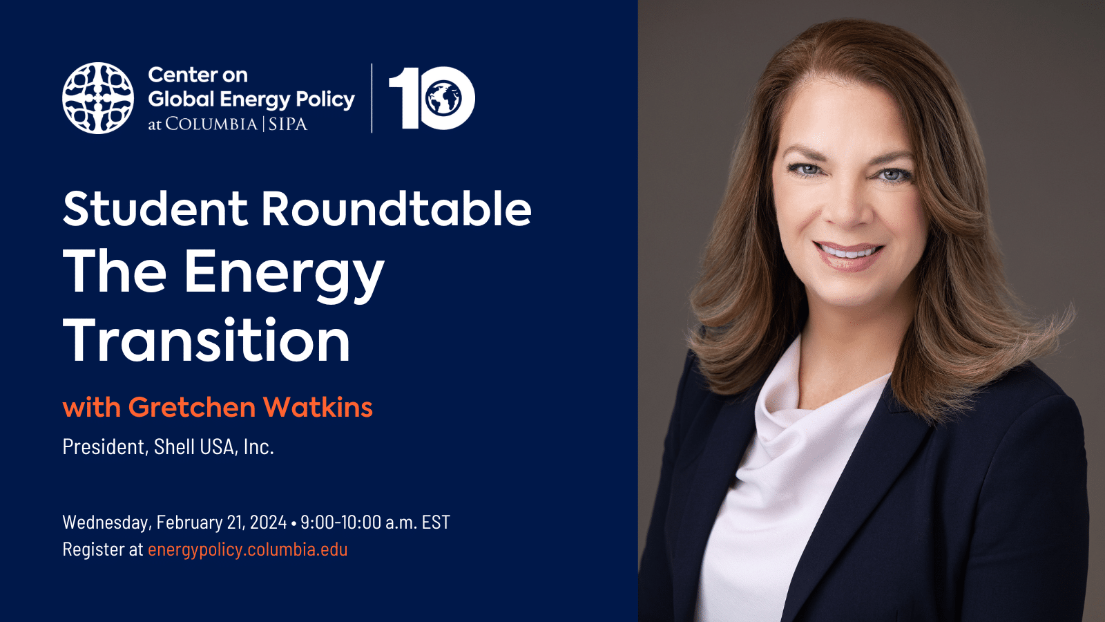 Student Roundtable: The Energy Transition with Gretchen Watkins ...