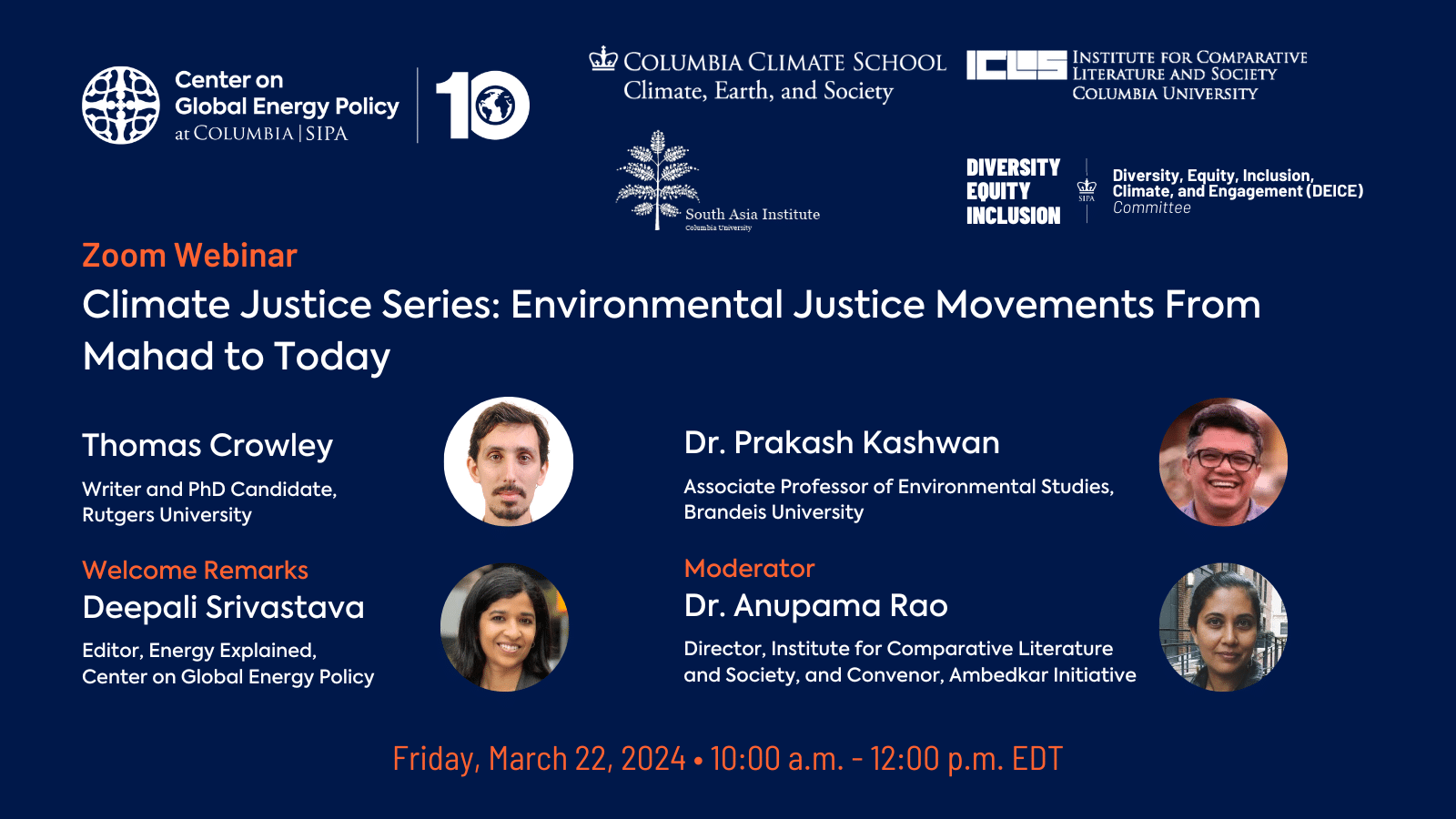 Climate Justice Series: Environmental Justice Movements From Mahad to ...